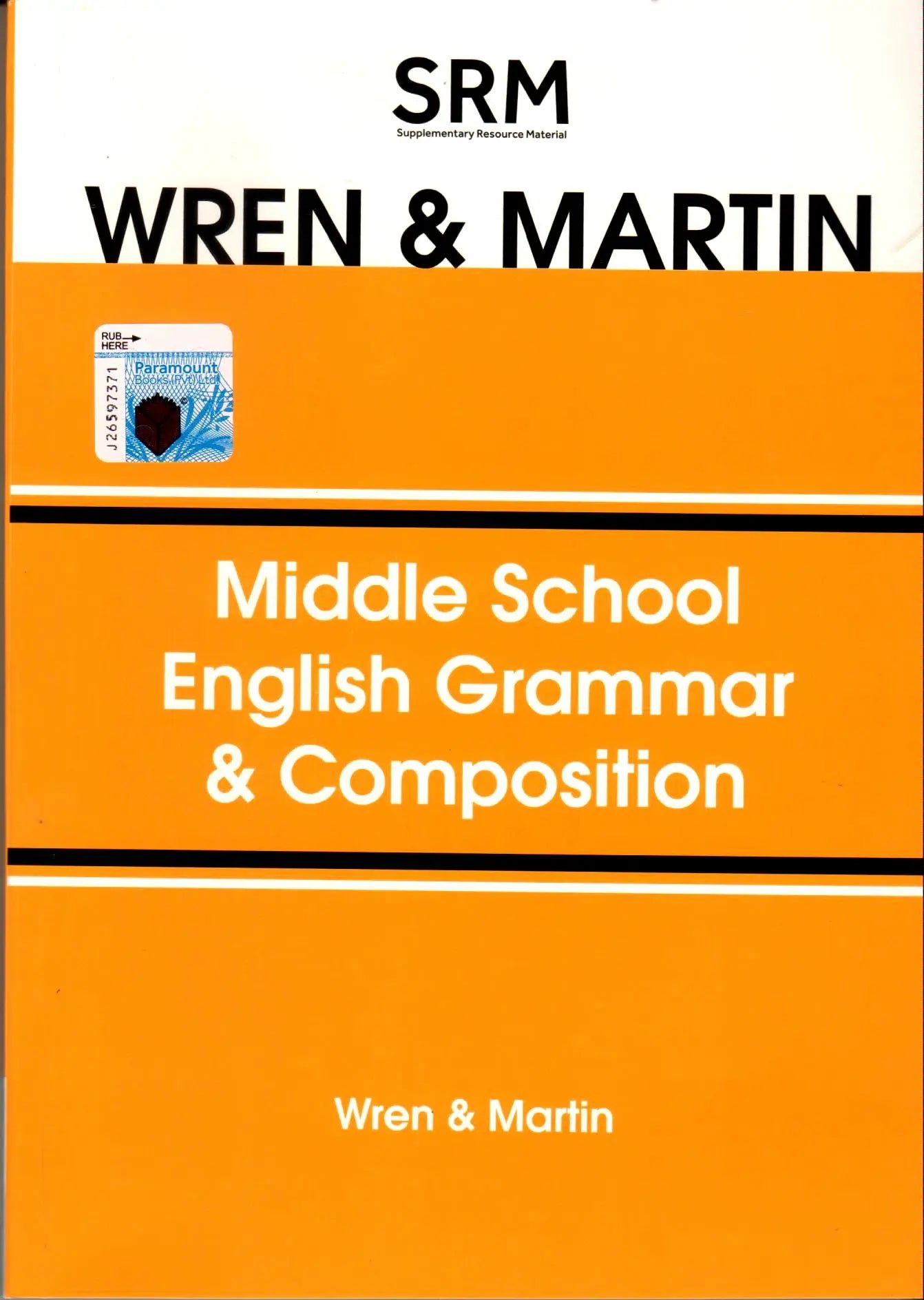 WREN & MARTIN MIDDLE SCHOOL GRAMMAR – Scribble Books & School Supplies WREN & MARTIN MIDDLE SCHOOL GRAMMAR – Scribble Books & School Supplies