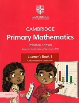 CAMBRIDGE PRIMARY MATHEMATICS LEARNER'S BOOK 3 PAKISTAN EDITION – Scribble Books & School Supplies