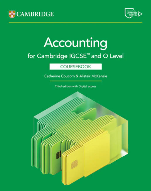 Cambridge Igcse® And O Level Accounting Coursebook Catherine Coucom Scribble Books And School