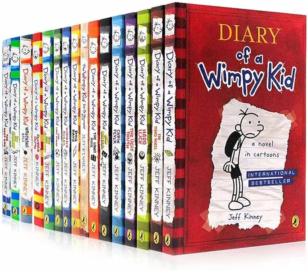 DIARY OF WIMPY KID BOOK SERIES – Scribble Books & School Supplies