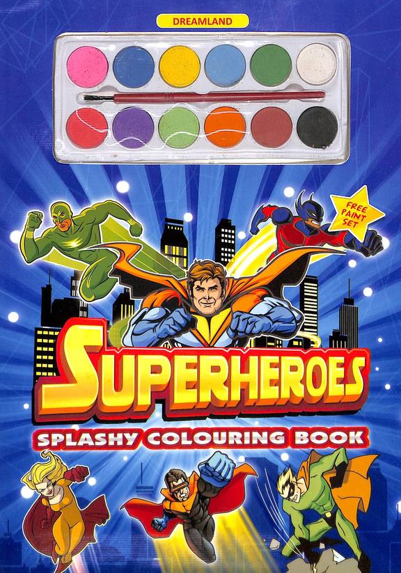 SUPER HEROES – Scribble Books & School Supplies