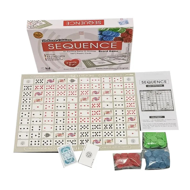 SEQUENCE BOARD GAME – Scribble Books & School Supplies