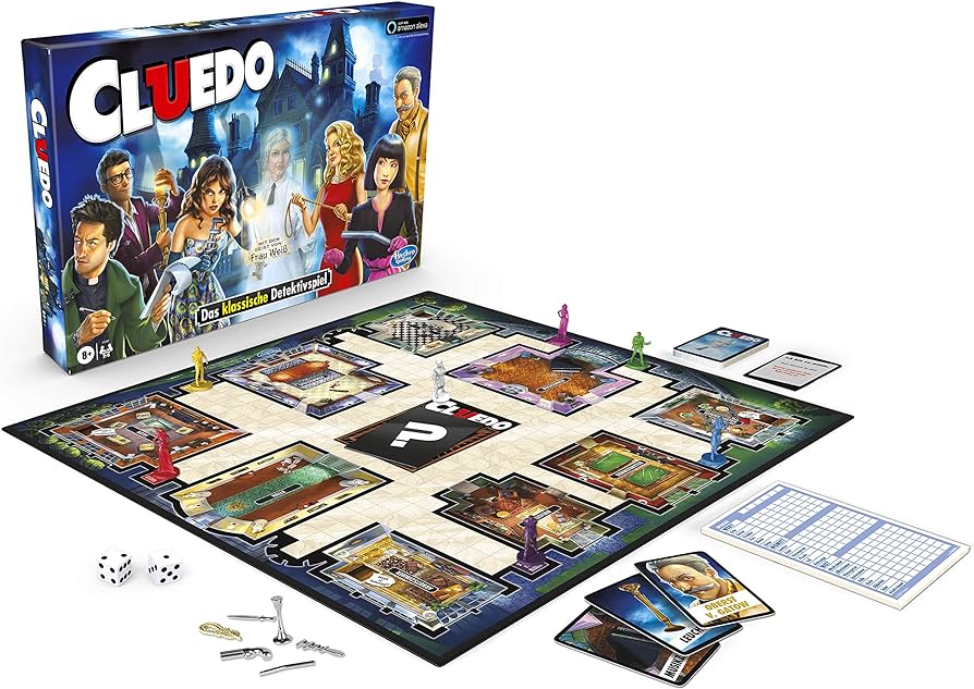CLUEDO BOARD GAME – Scribble Books & School Supplies