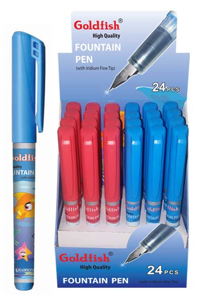 GOLDFISH FOUNTAIN PEN – Scribble Books & School Supplies