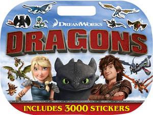 DREAMWORKS DRAGONS INCLUDES 3000 STICKERS – Scribble Books & School ...