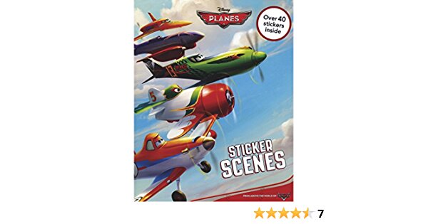 DISNEY PLANE STICKERS (INSIDE) – Scribble Books & School Supplies