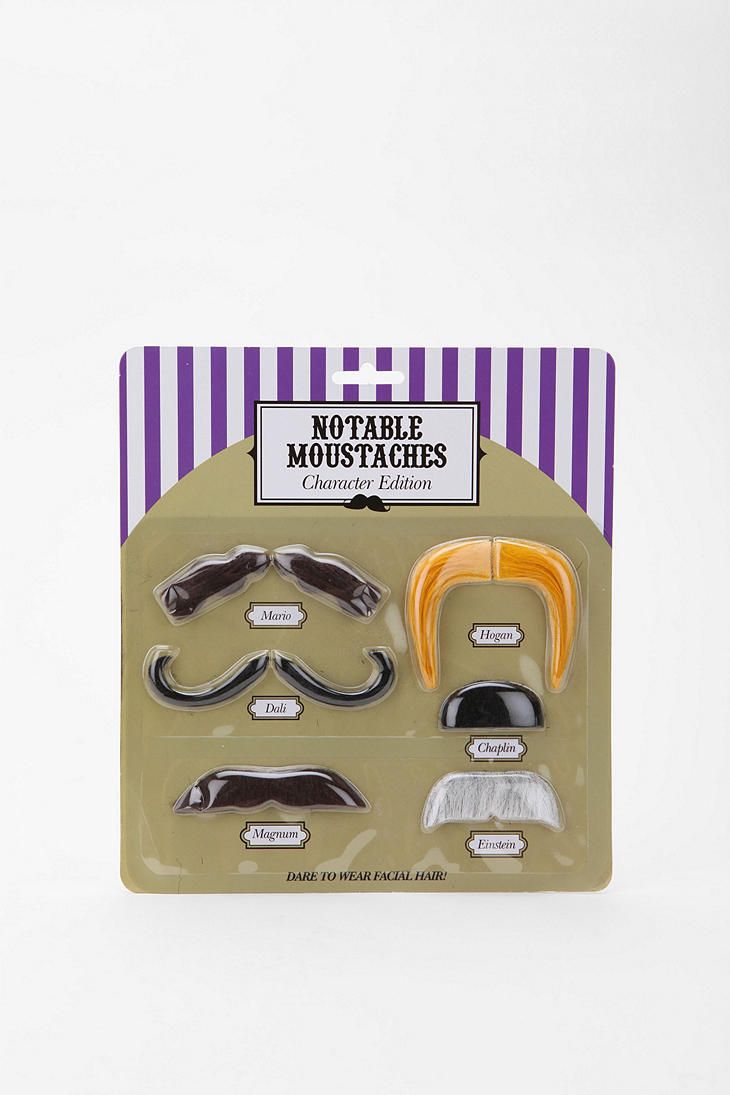 NOTABLE MOUSTACHE SET – Scribble Books & School Supplies